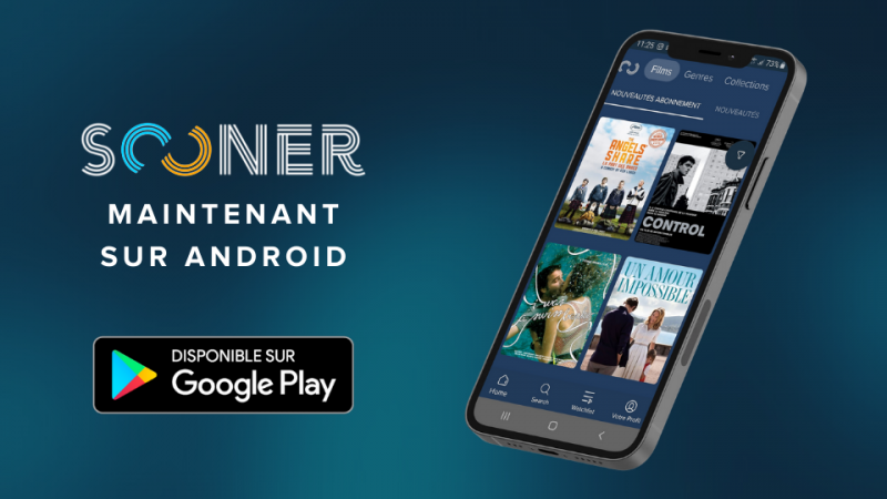 Sooner lance son application Android - Streamnews